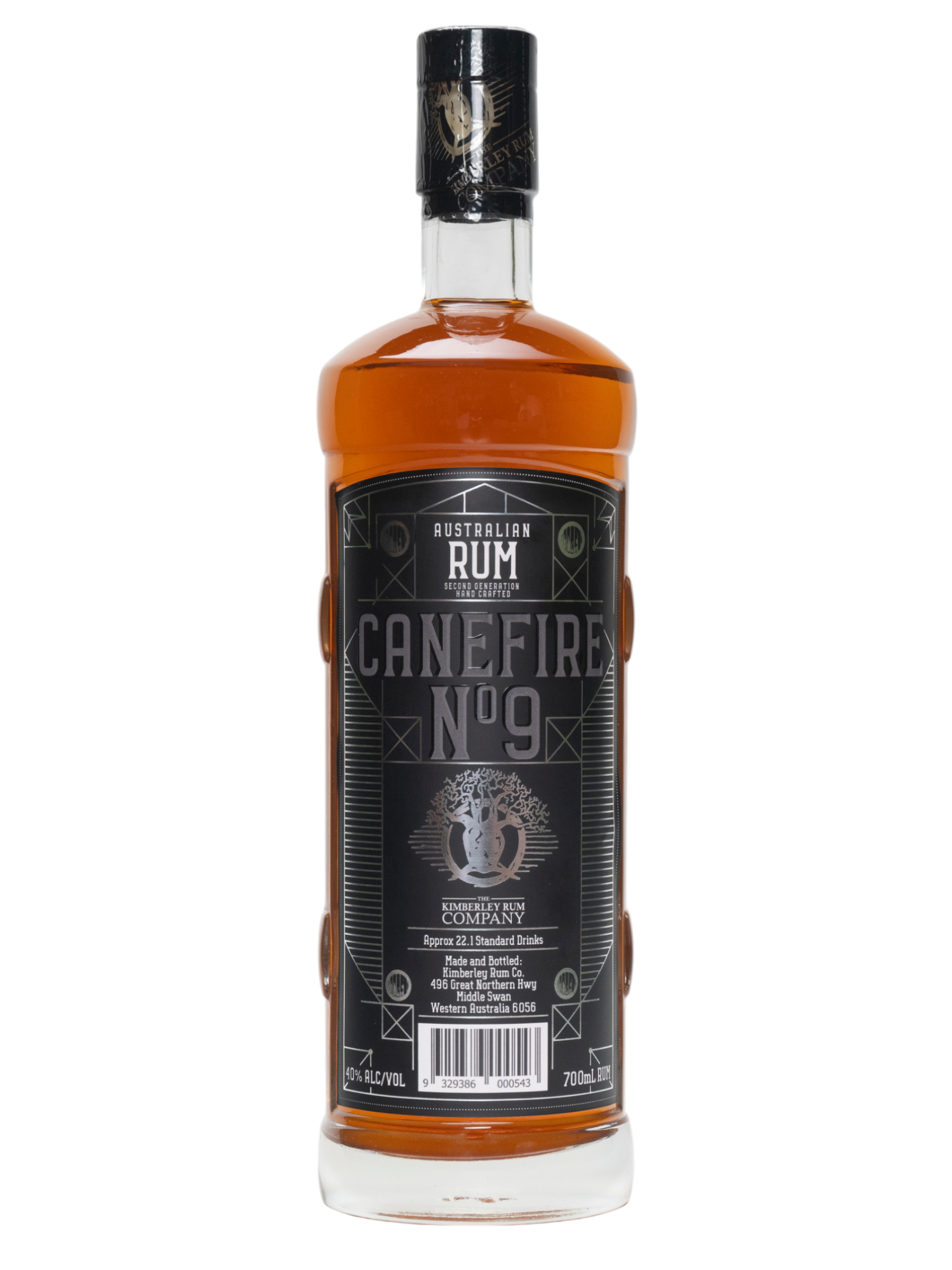 Canefire No.9 700ml | Great Northern Distillery